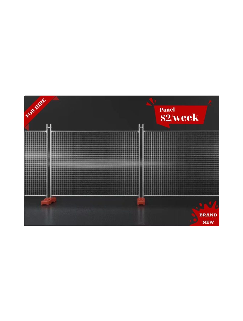 Temporary Steel Fence